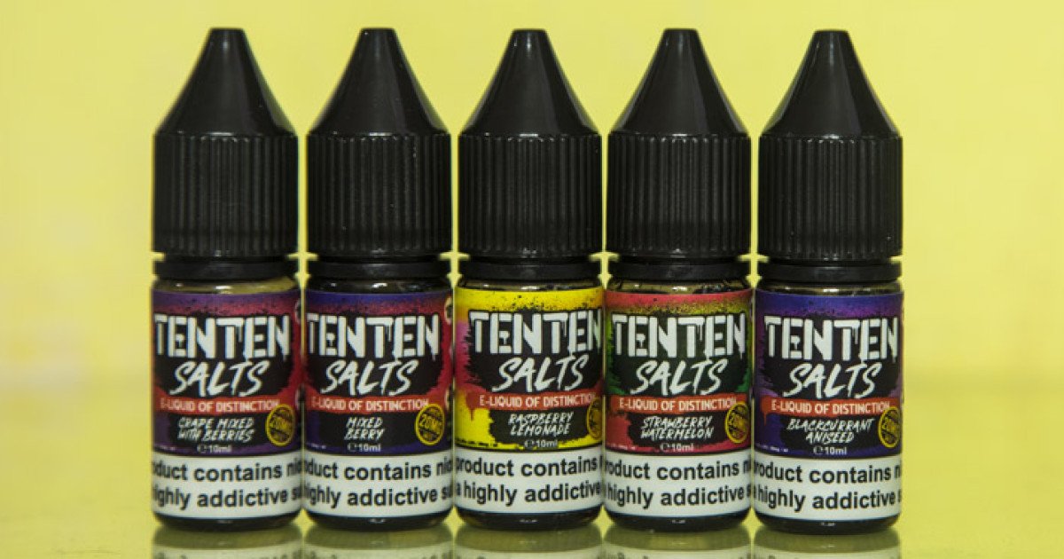 TenTen Salts Review - Planet of the Vapes