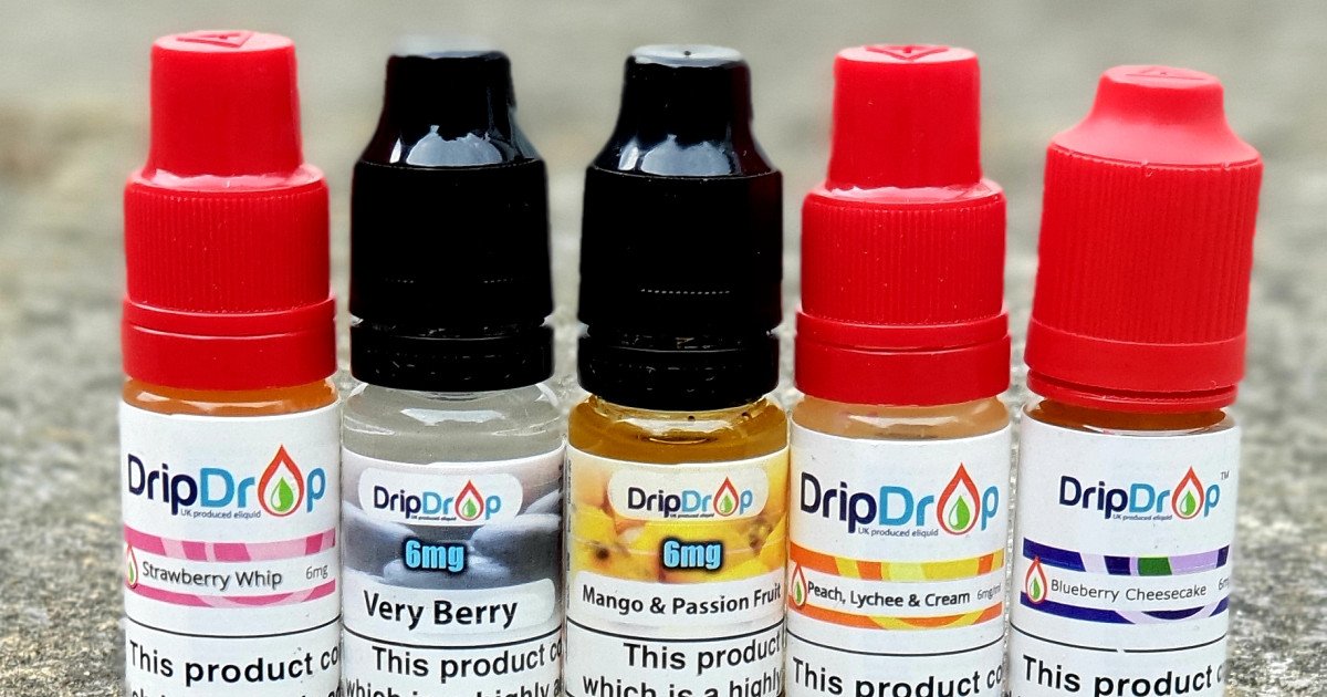 Drip Drop Vapour TPD Compliant E-Liquids Review - Planet of the Vapes