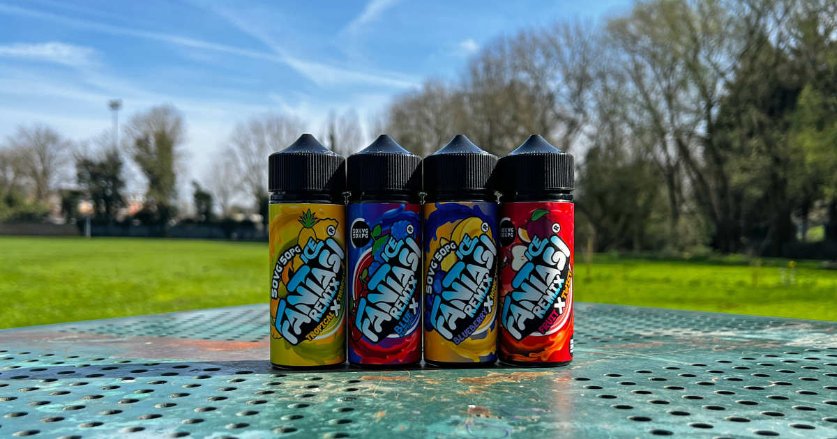 Fantasi Ice Remix 50/50 Shortfills by Vapoholic Review - Planet of the ...