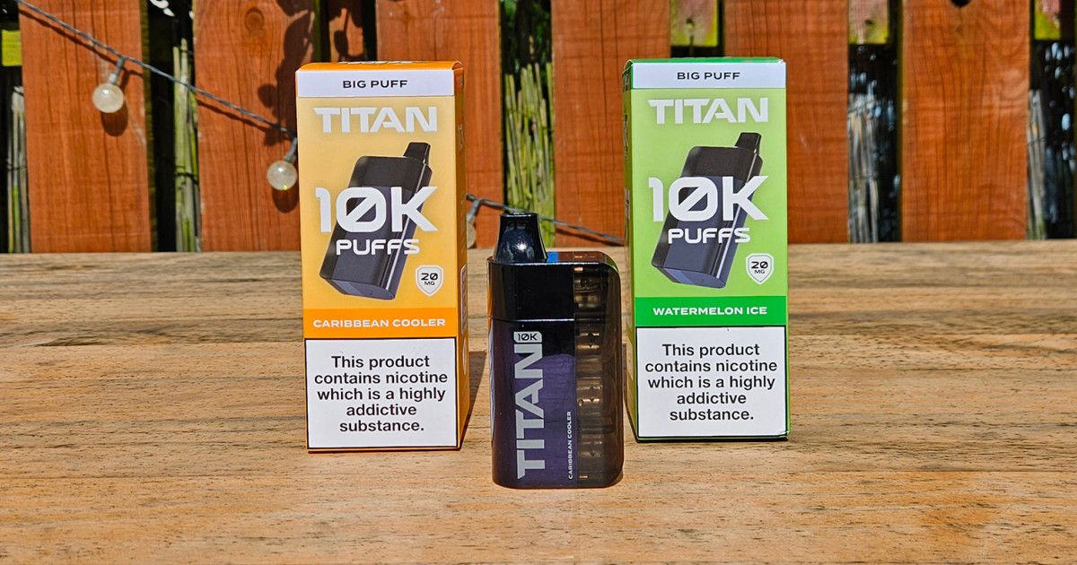 Titan 10K Disposable Pod Kit Review - Planet of the Vapes