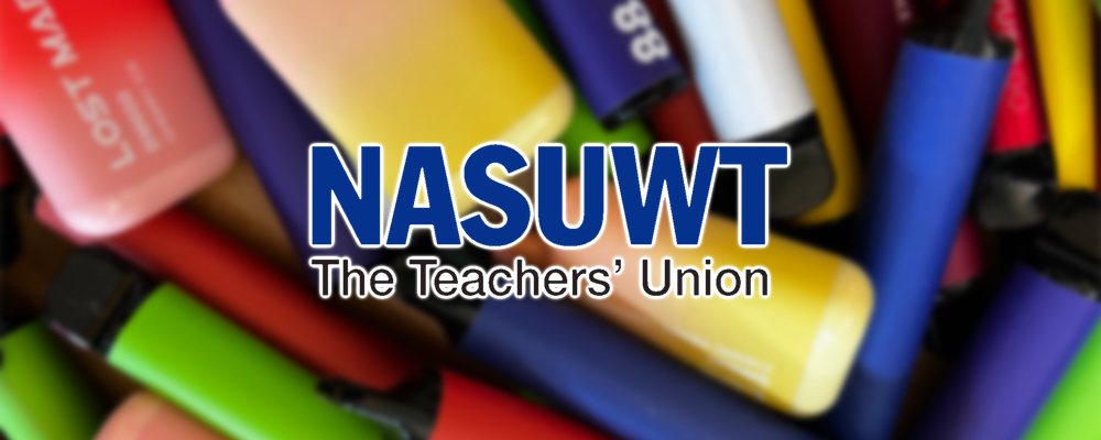 NASUWT Claims Evidence of Vaping Crisis - Planet of the Vapes