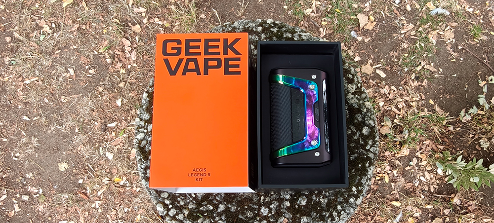 Geekvape Aegis Legend 5 Kit Review - Planet of the Vapes