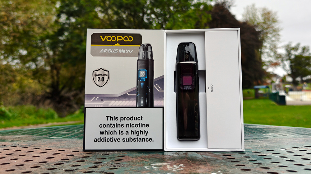 VOOPOO ARGUS Matrix Pod Kit Review - Planet of the Vapes
