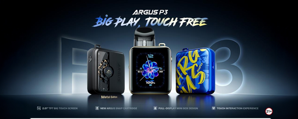 The VOOPOO ARGUS P3: Where a 2.01" Touchscreen Meets Mini BOX Design ...